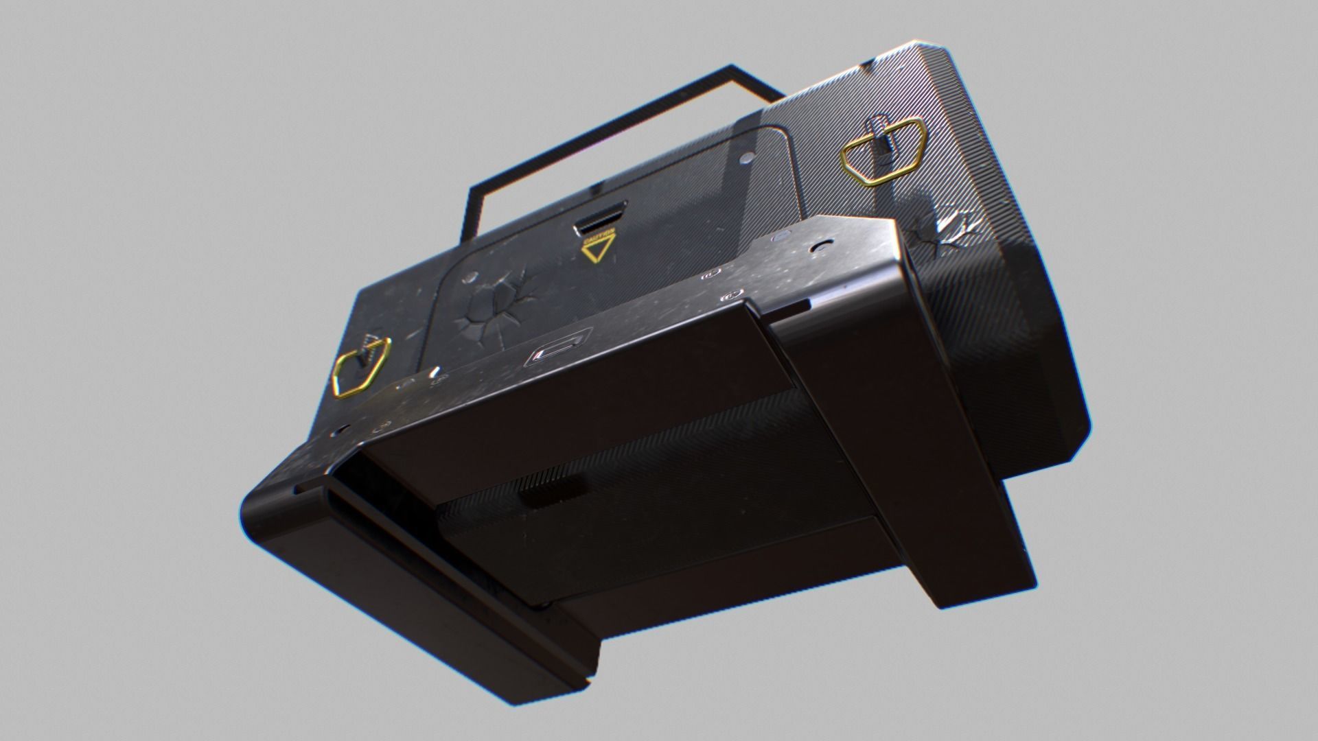 3D model Sci-Fi Weapons Crate VR / AR / low-poly | CGTrader