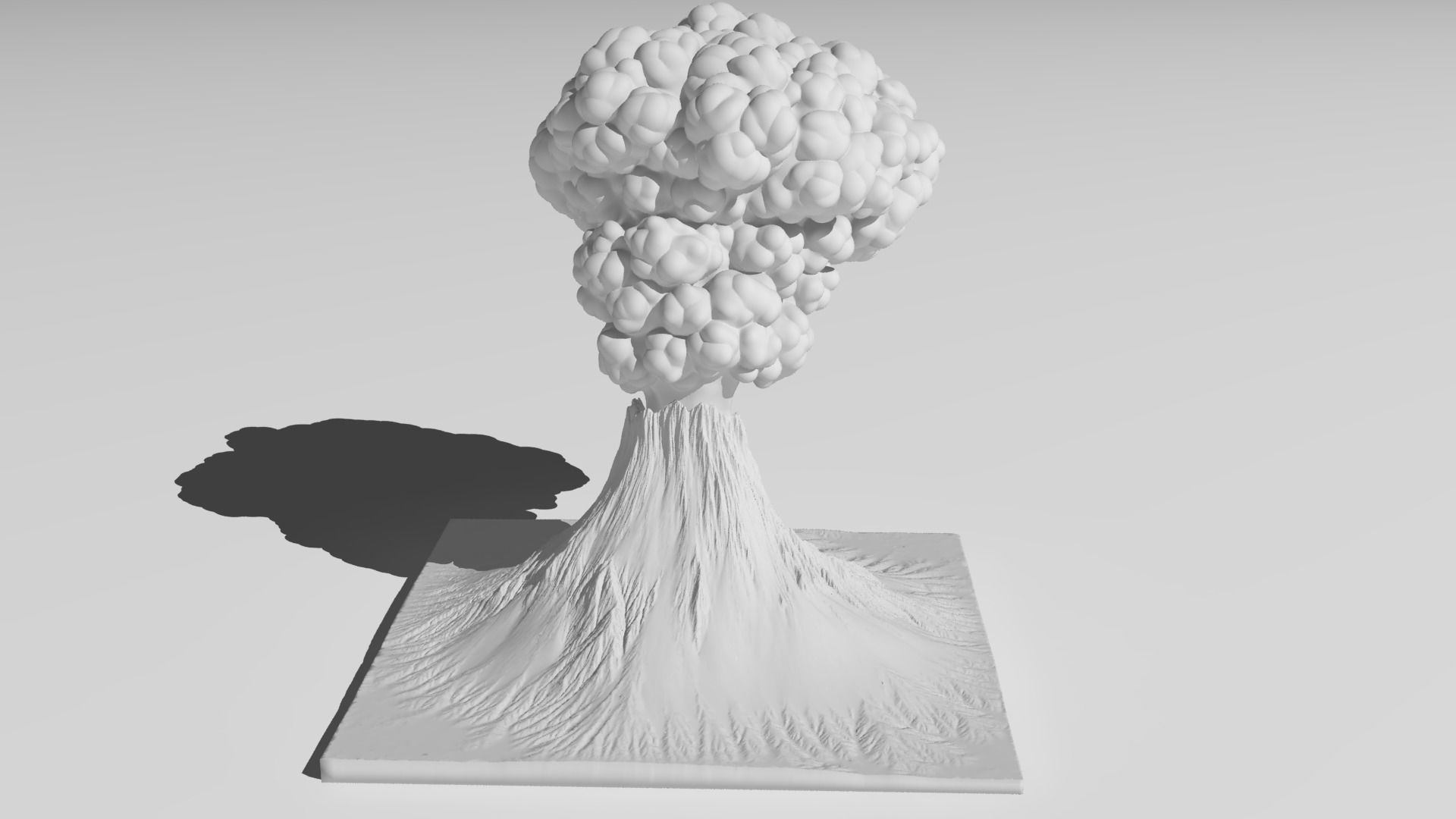 Volcano 3D model | CGTrader