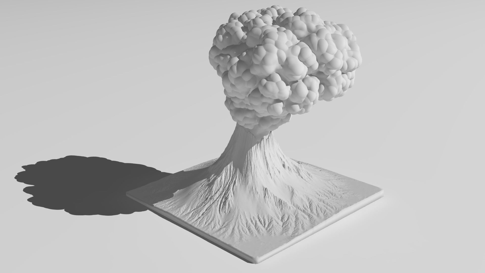Volcano 3D model | CGTrader