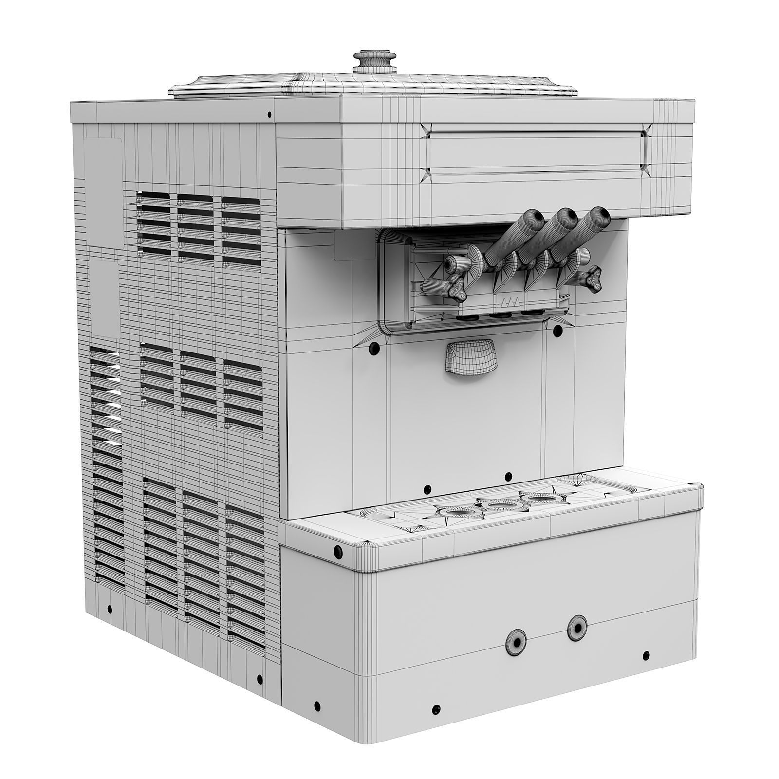 Soft Serve Freezer C161 3D model | CGTrader