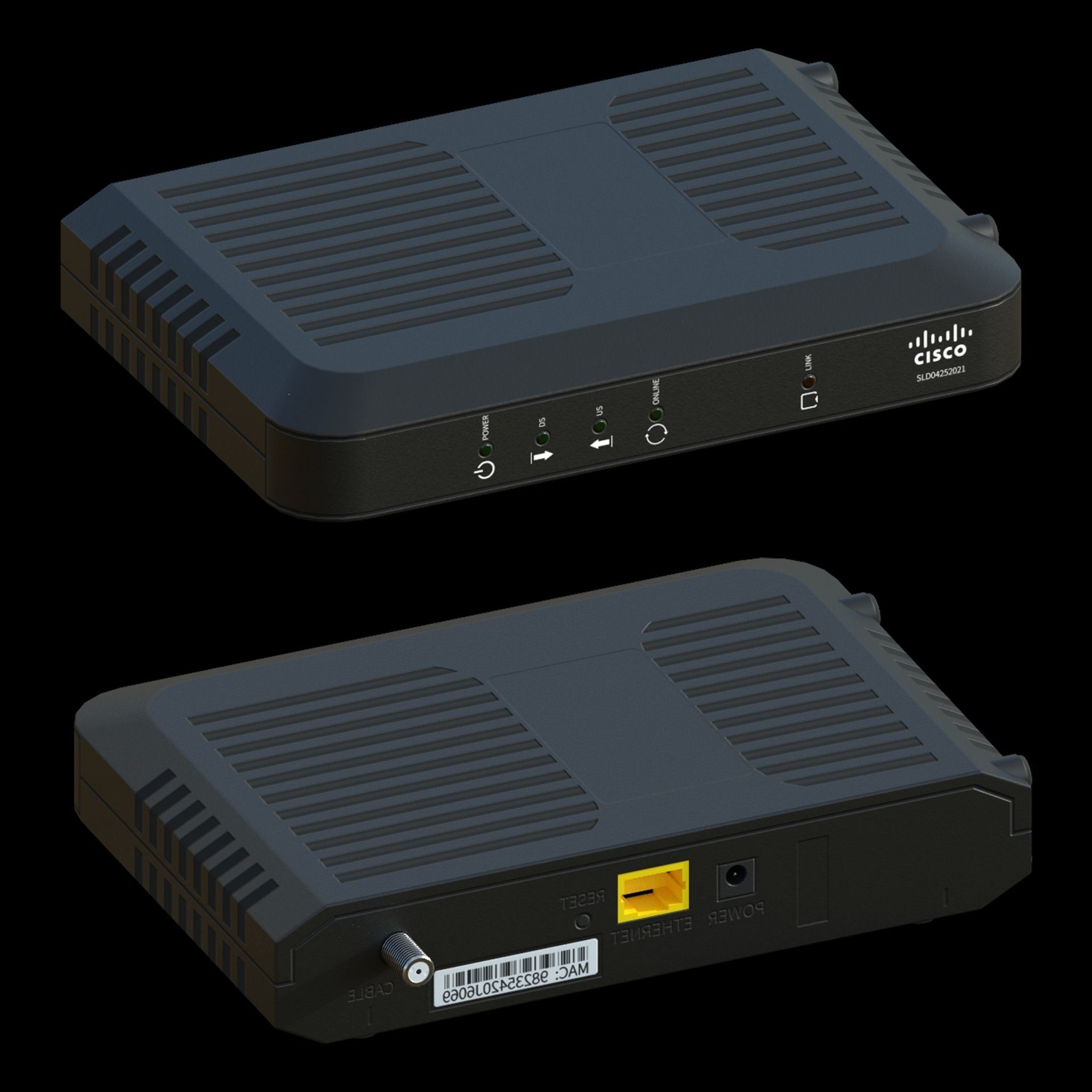 3D model Internet Modem VR / AR / low-poly | CGTrader