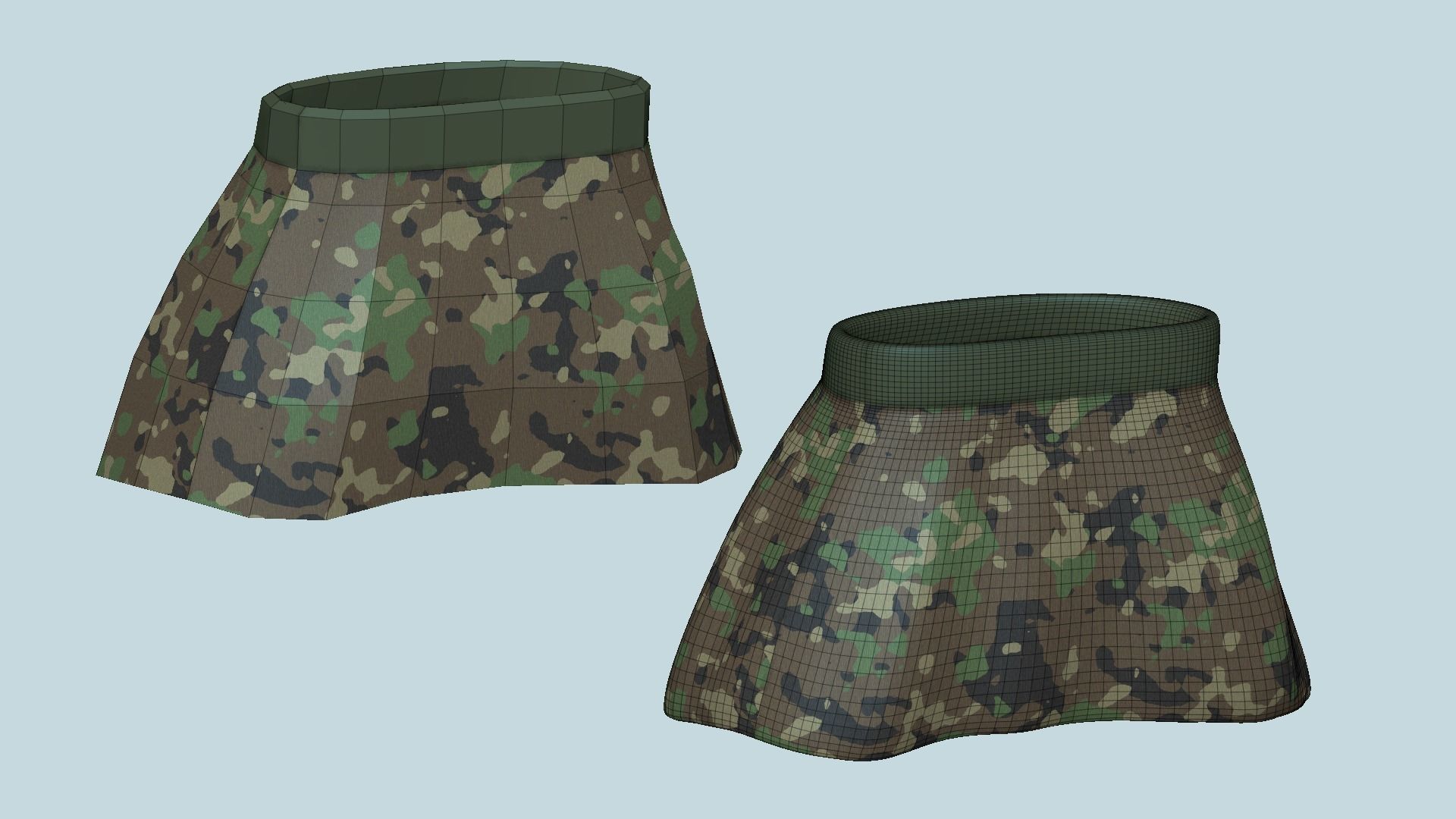 Female Skirt Collection - Character Fashion Design | CGTrader