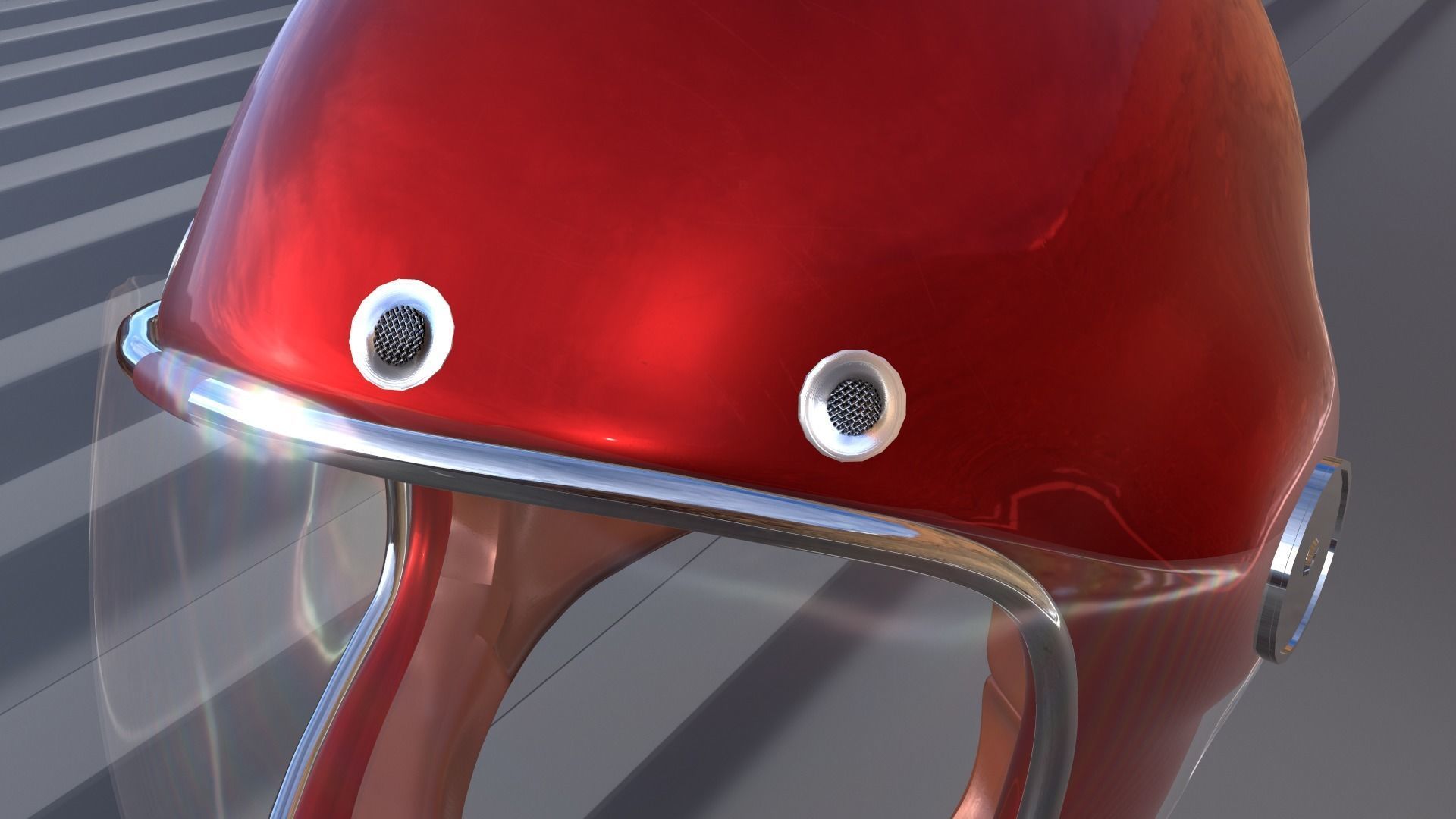 Motorcycle Helmet Package Classic Bell Model 3D model 3D printable ...