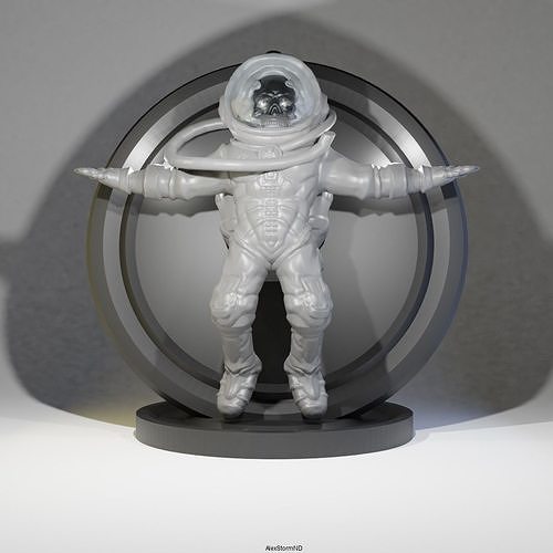 Spaceman 3D model 3D printable | CGTrader