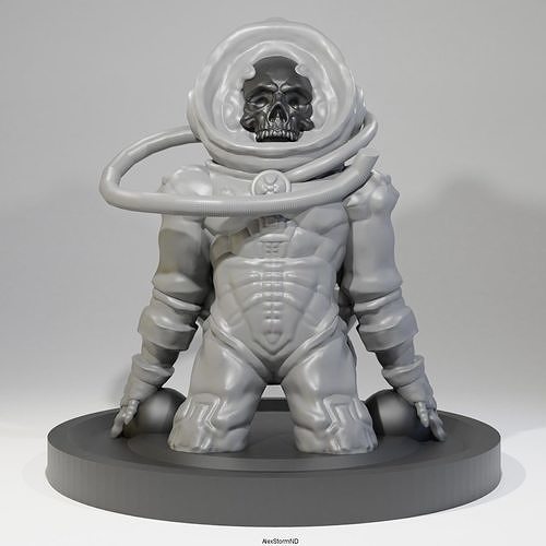 Spaceman V2 3D model 3D printable | CGTrader