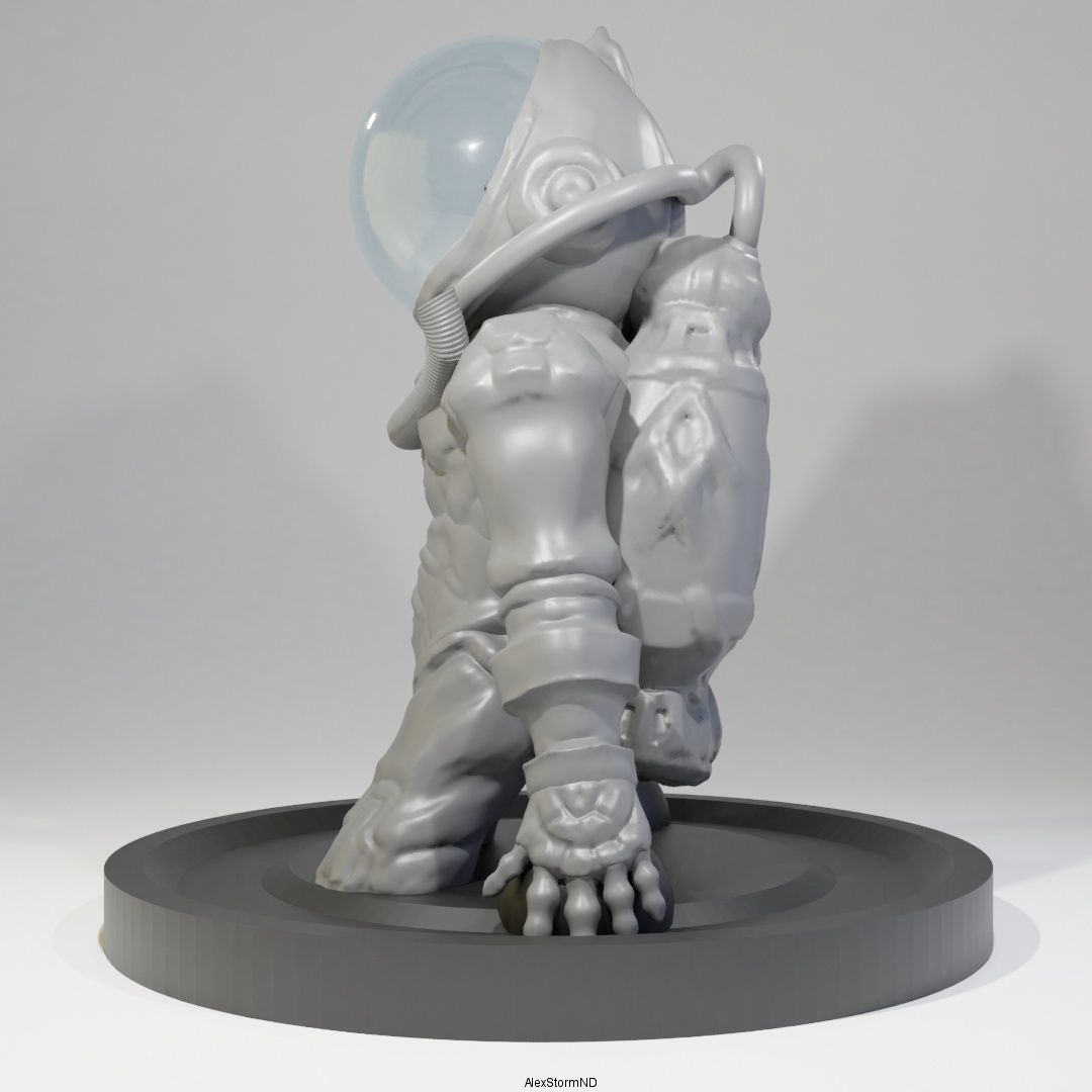 Spaceman V2 3D model 3D printable | CGTrader