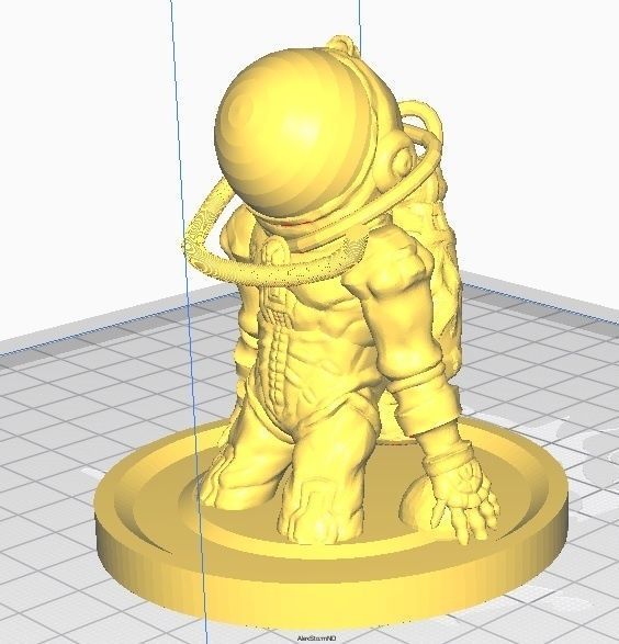 Spaceman V2 3D model 3D printable | CGTrader