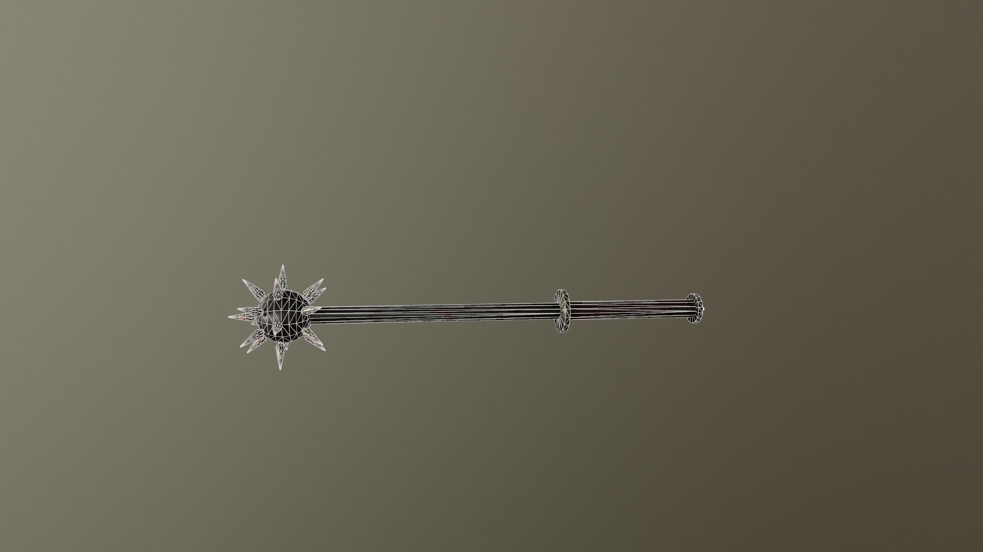 Mace Weapon free VR / AR / low-poly 3D model | CGTrader