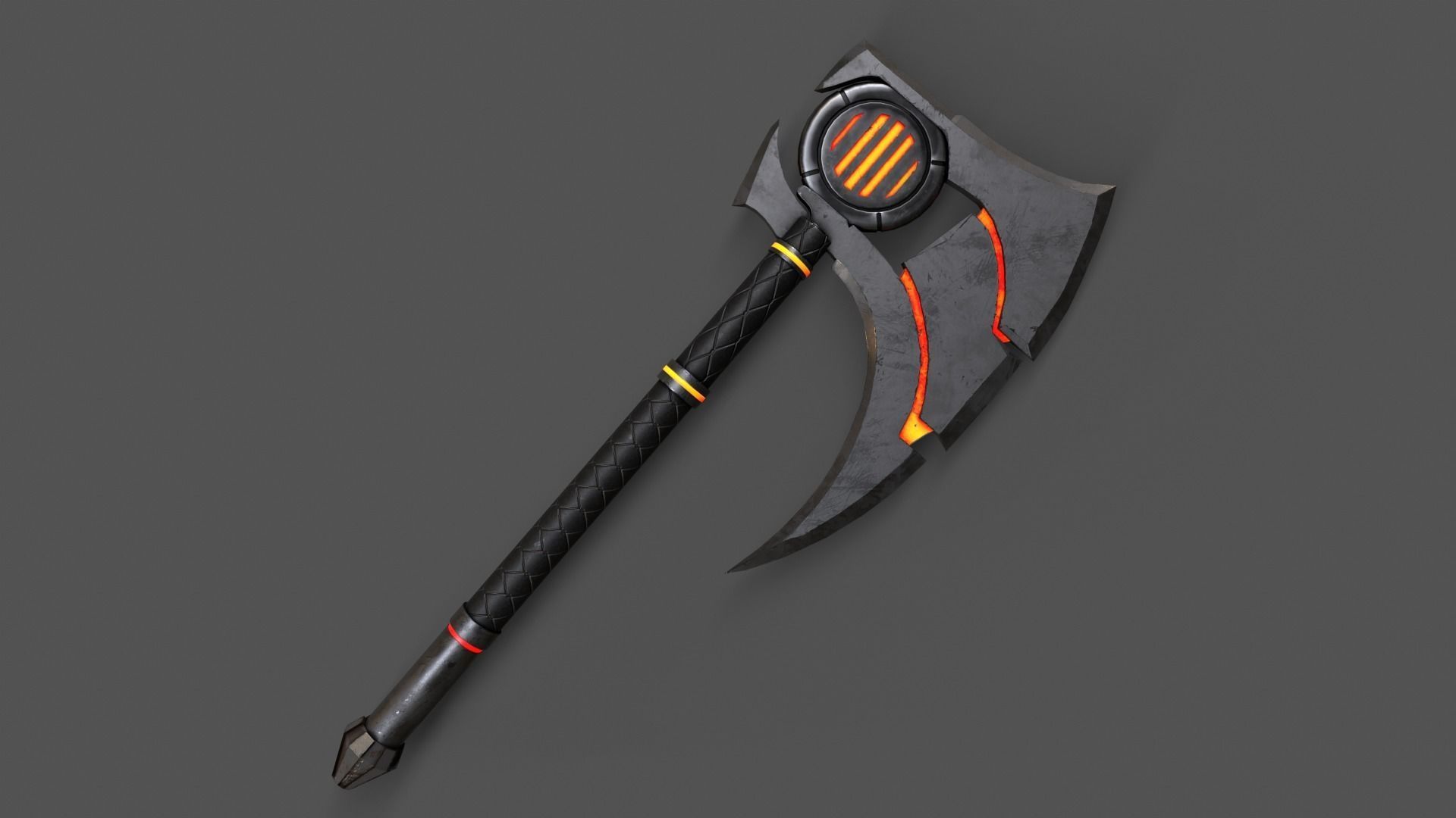 3D model Sci-Fi Axe V3 VR / AR / low-poly | CGTrader
