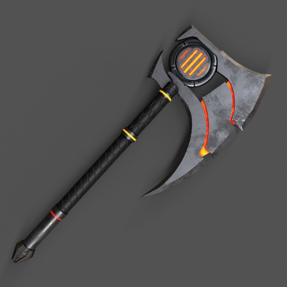 3D model Sci-Fi Axe V3 VR / AR / low-poly | CGTrader