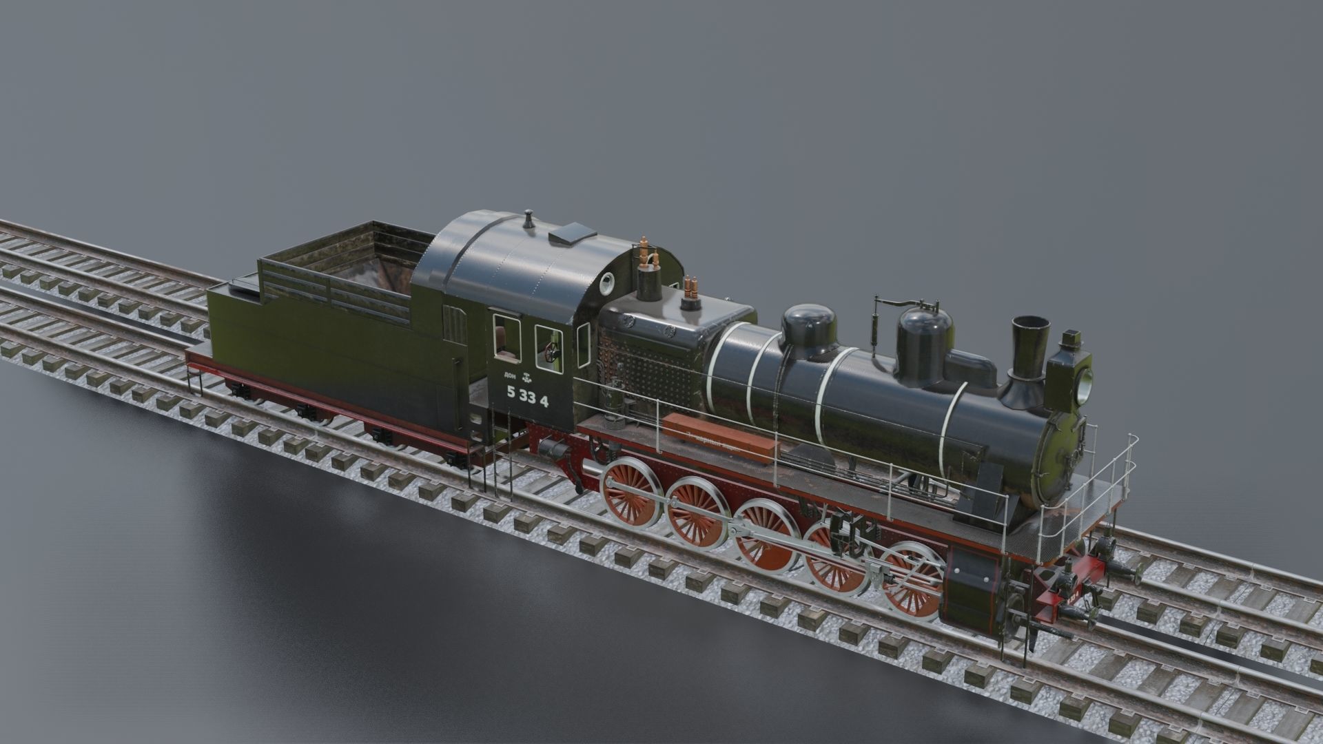 3D model locomotion 0-5-0 VR / AR / low-poly | CGTrader