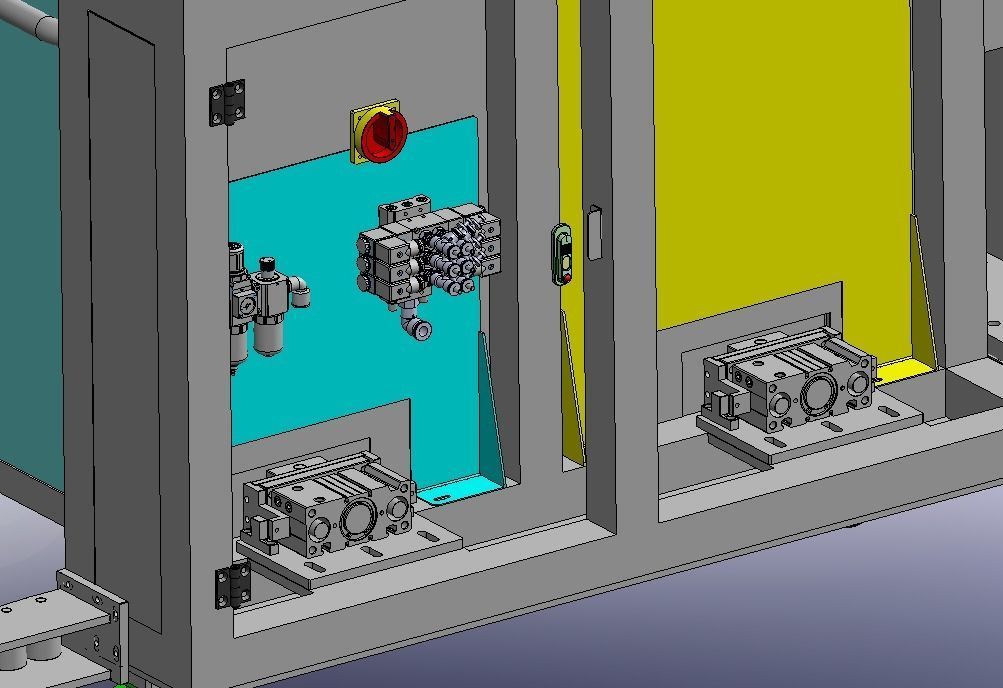 Mobile phone filming assembly line 3D model | CGTrader