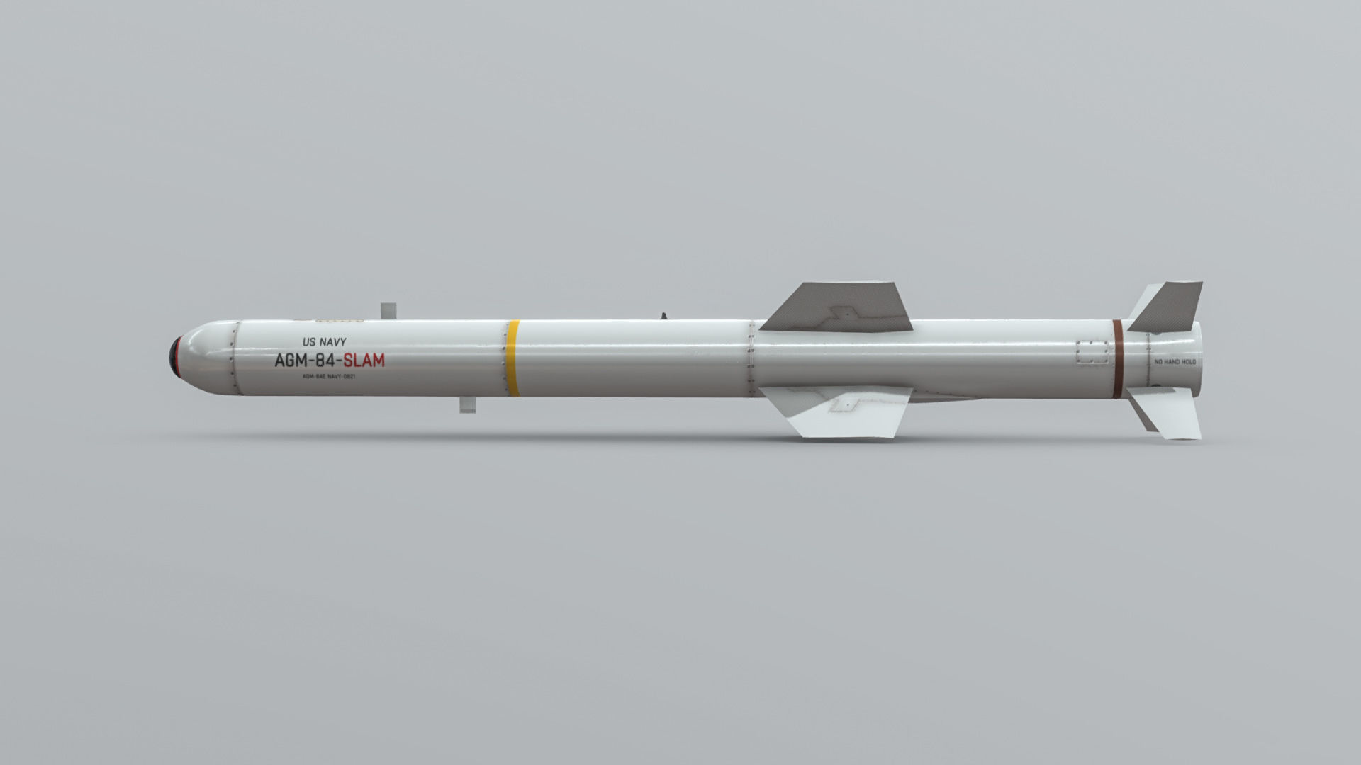3D model AGM-84E-SLAM missile VR / AR / low-poly | CGTrader