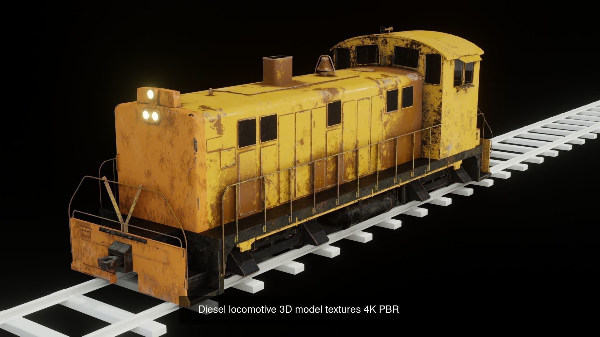3D Model Collection Diesel locomotive 3D models VR / AR / low-poly ...