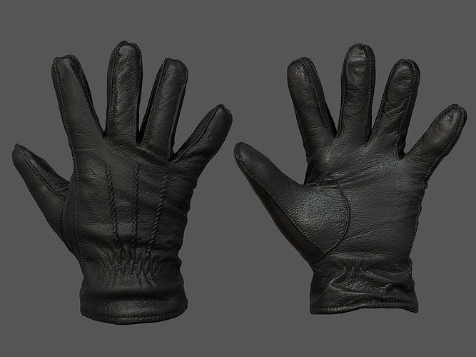 Gloves 3D model | CGTrader