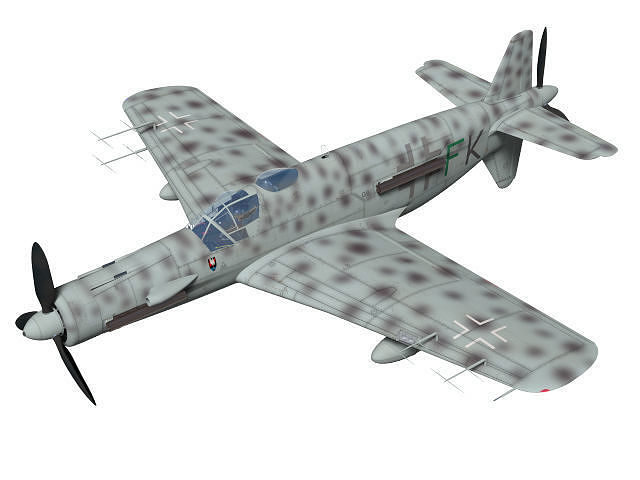 Dornier Do335 B-6 3D model | CGTrader