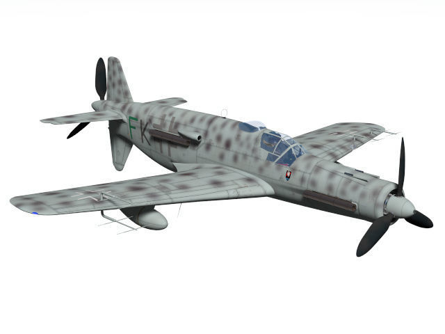 Dornier Do335 B-6 3D model | CGTrader
