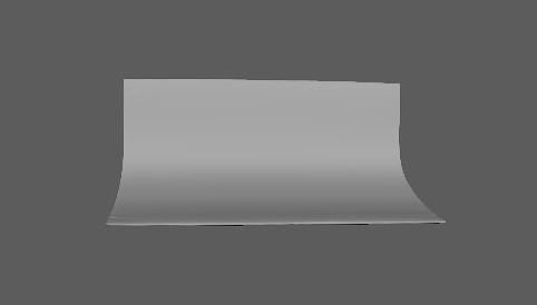 Curved Backdrop free 3D model | CGTrader