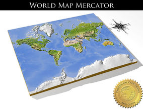World map 3D Models | CGTrader