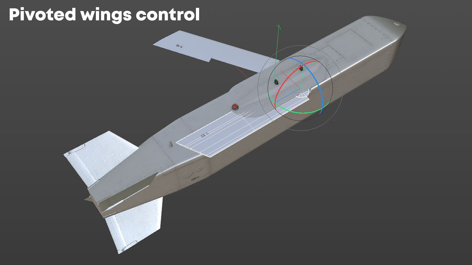 GB-6 JSOW Sub-Munitions Dispenser 3D model | CGTrader