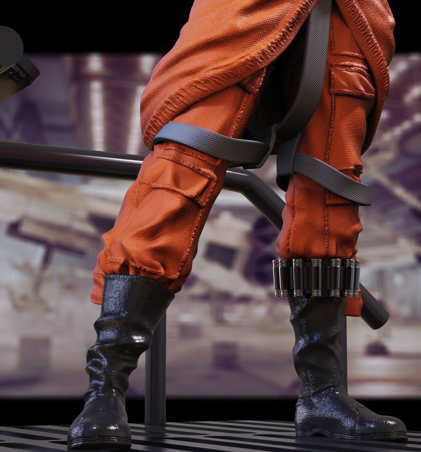 Rebel Pilot - Star Wars 3D model 3D printable | CGTrader