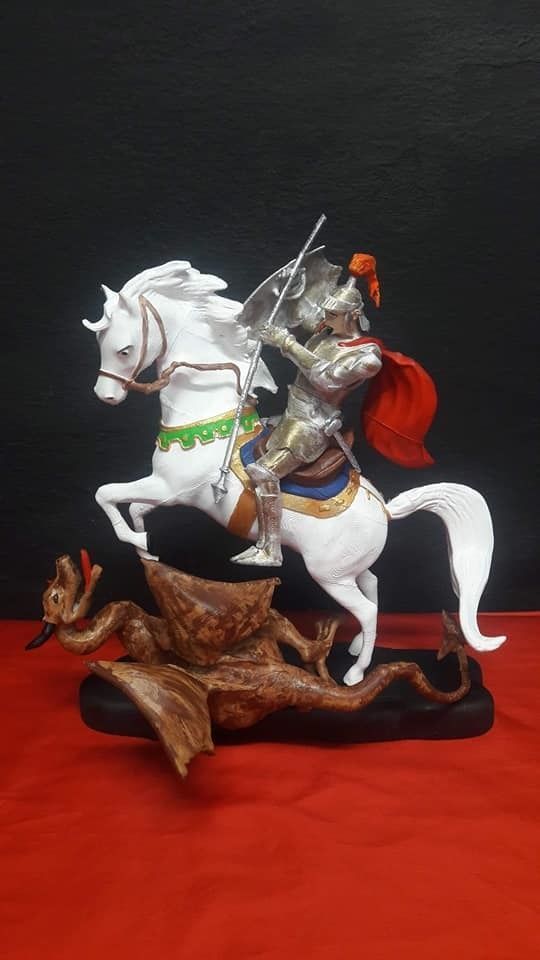 St George Sao Jorge Stl 3D model 3D printable | CGTrader
