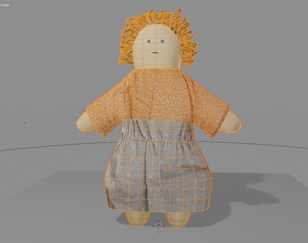 3D model Rag Doll VR / AR / low-poly | CGTrader