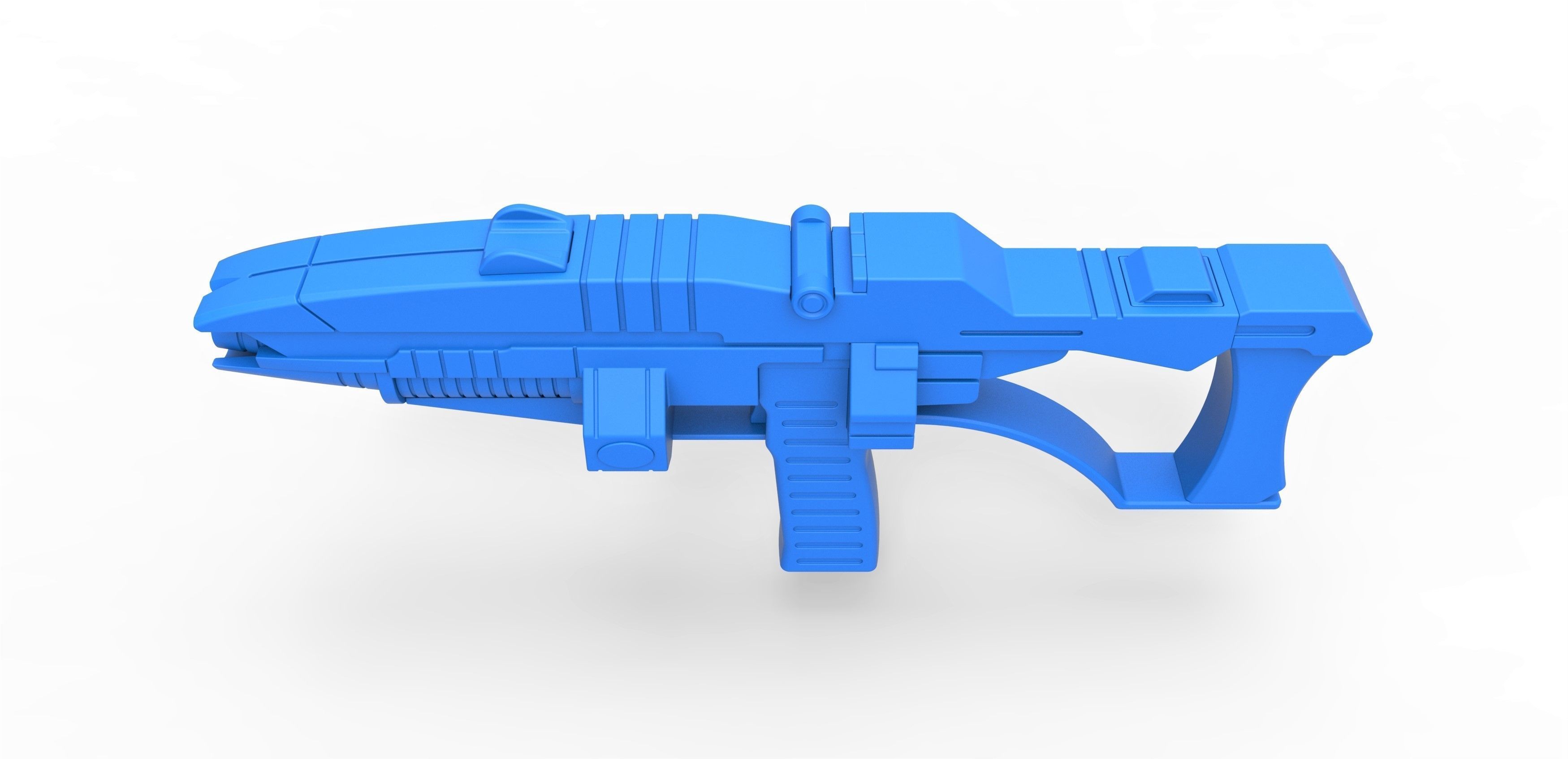 Andorian Plasma Rifle from Star Trek Enterprise TV series 3D model ...