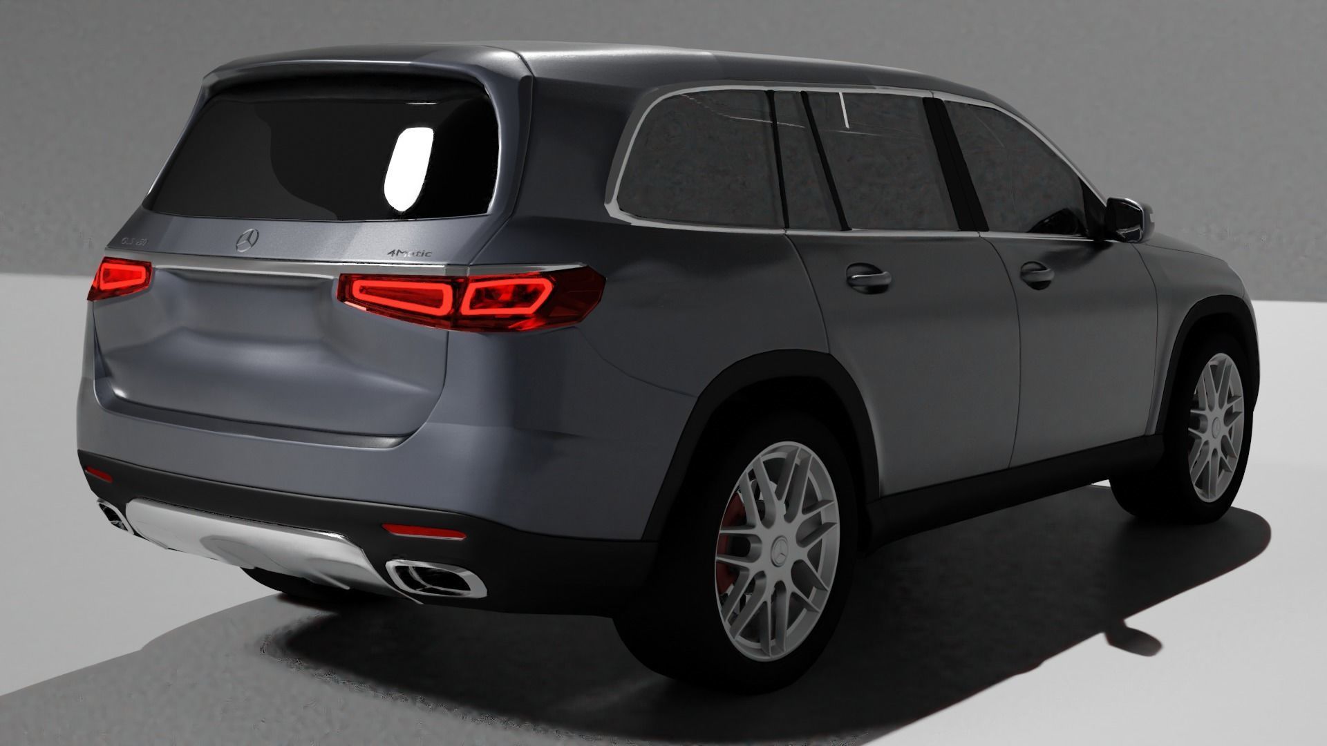 Mercedes Benz GLS 450 4Matic free 3D model | CGTrader