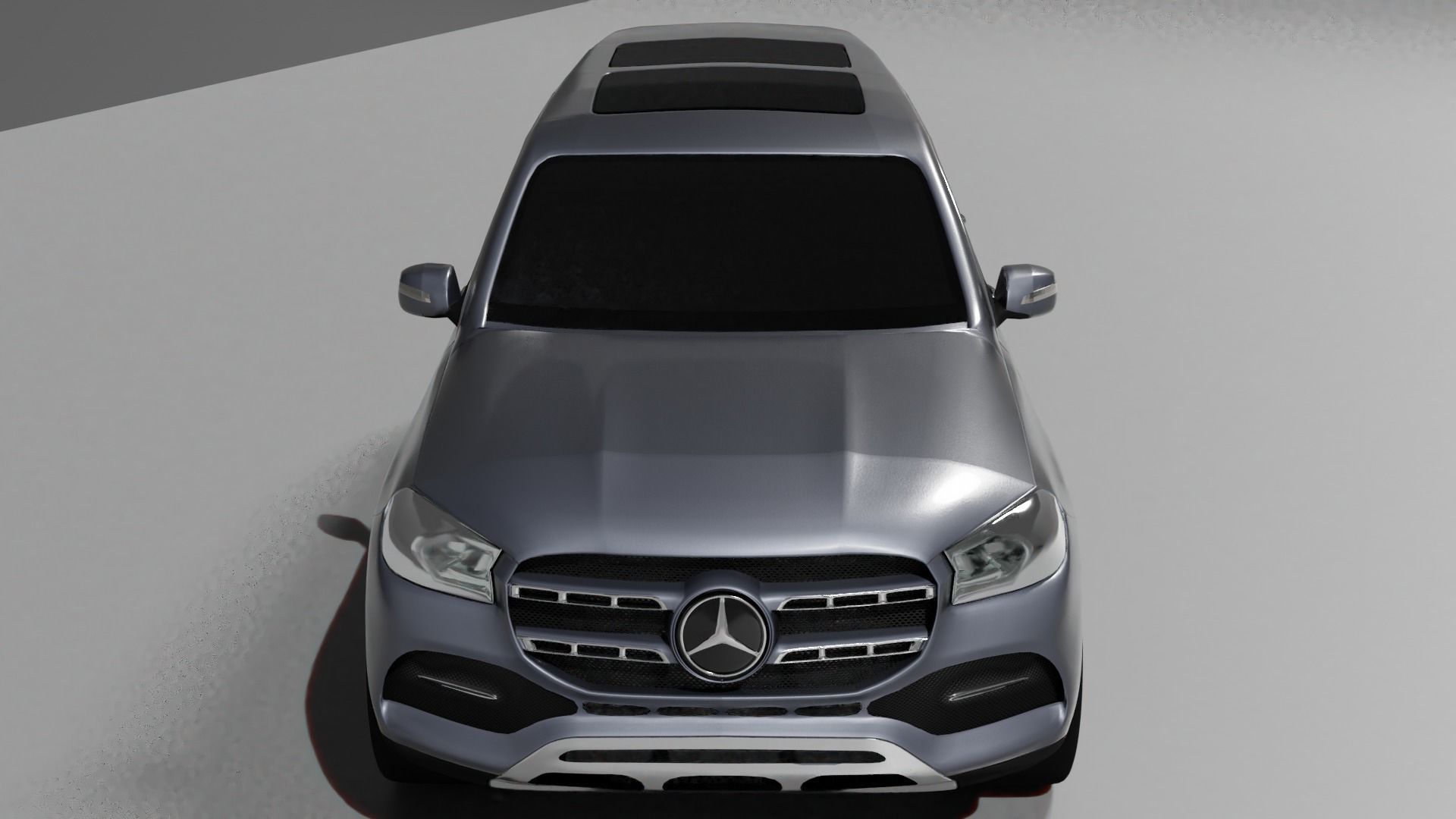 Mercedes Benz GLS 450 4Matic free 3D model | CGTrader