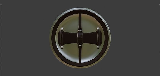 Platinum Shield 3D model | CGTrader