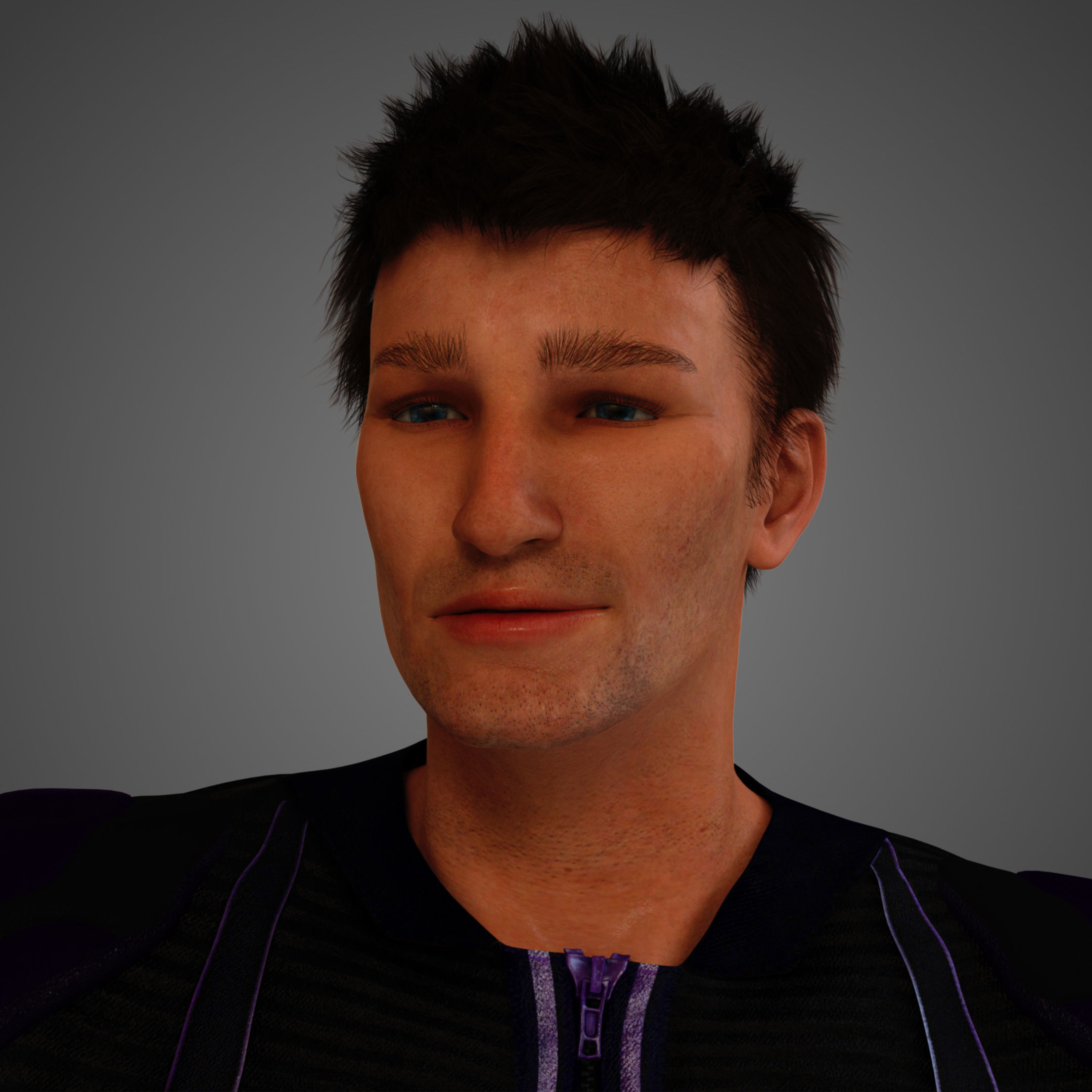 Contemporary Modern Robin Hood 3D model animated rigged | CGTrader