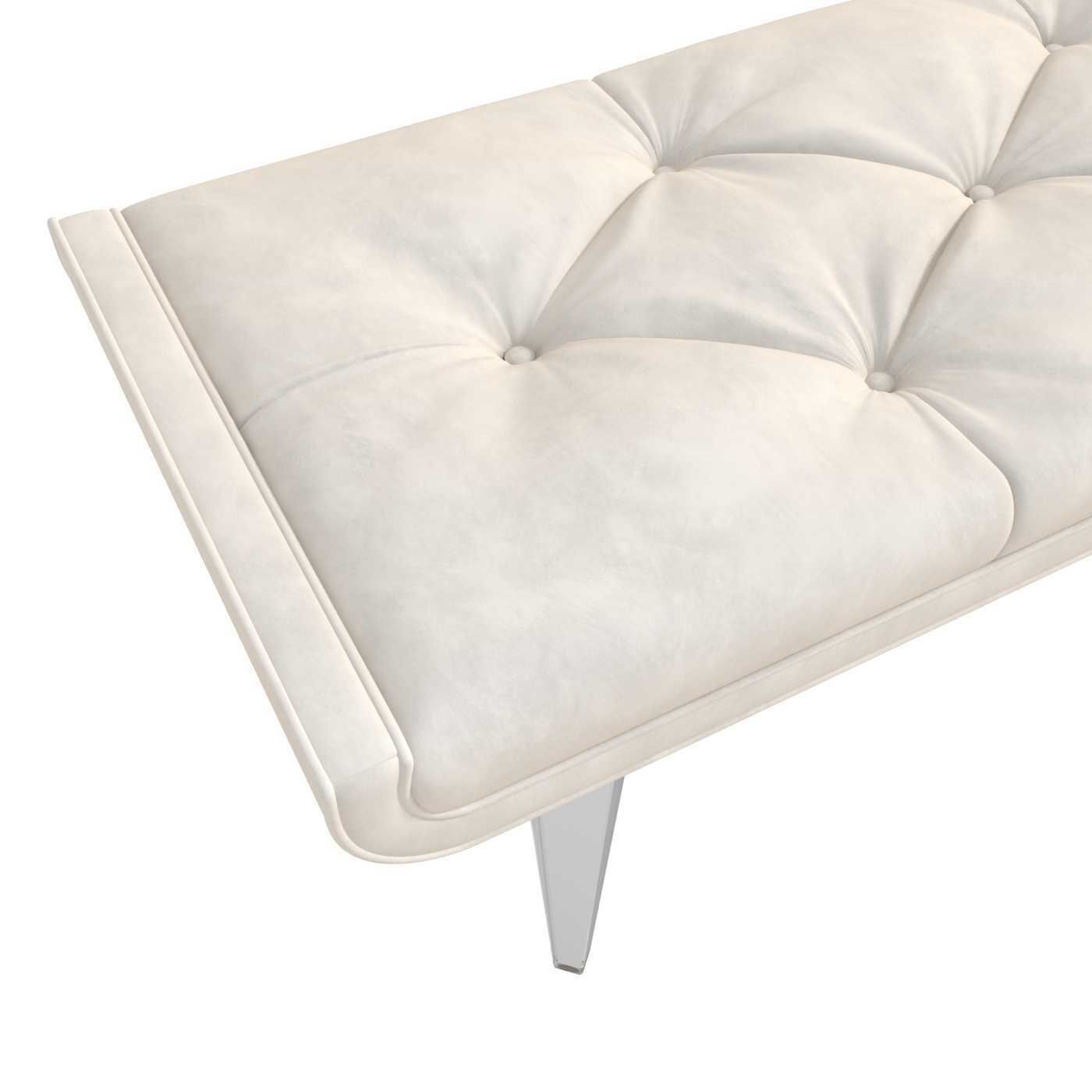 Michael Amini AICO LANTERNA bed bench 3D model | CGTrader
