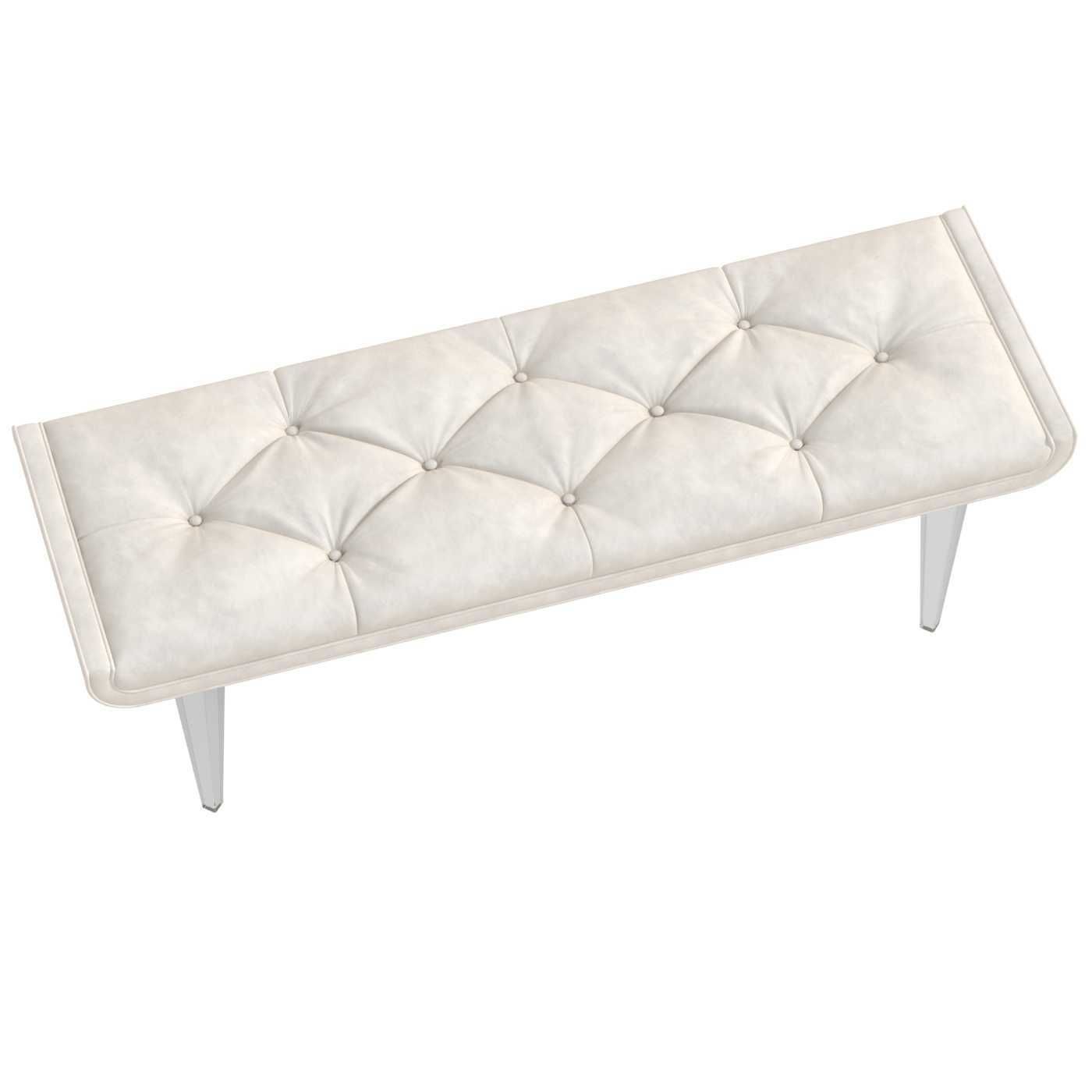 Michael Amini AICO LANTERNA bed bench 3D model | CGTrader