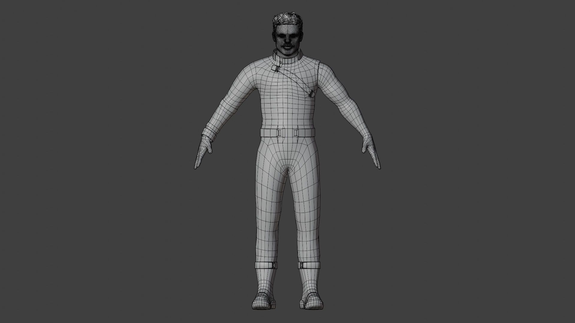 3D model Winter Soldier - Sebastian Stan - Low Poly VR / AR / low-poly ...