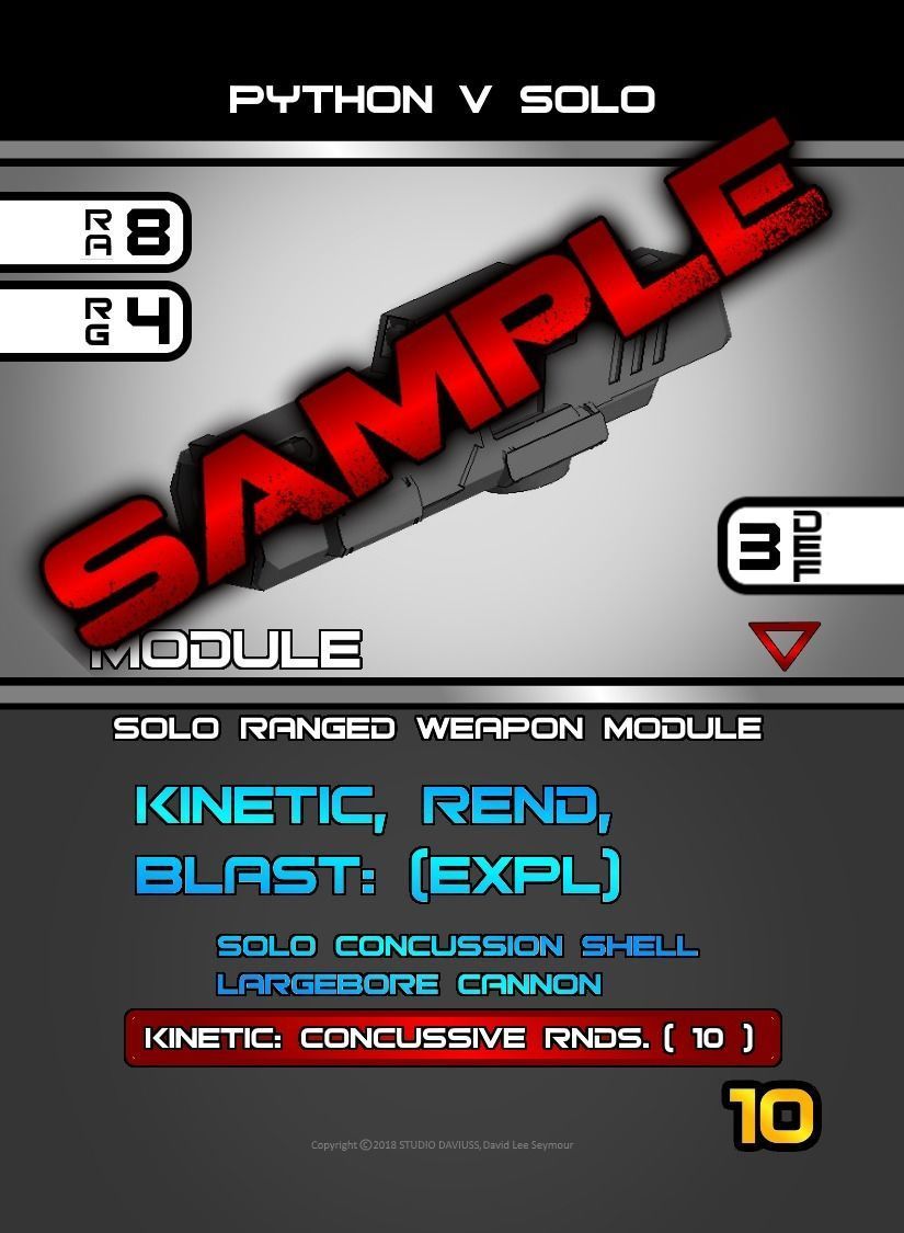 CHIBI-TECH SD - PYTHON-V SOLO 3D model 3D printable | CGTrader