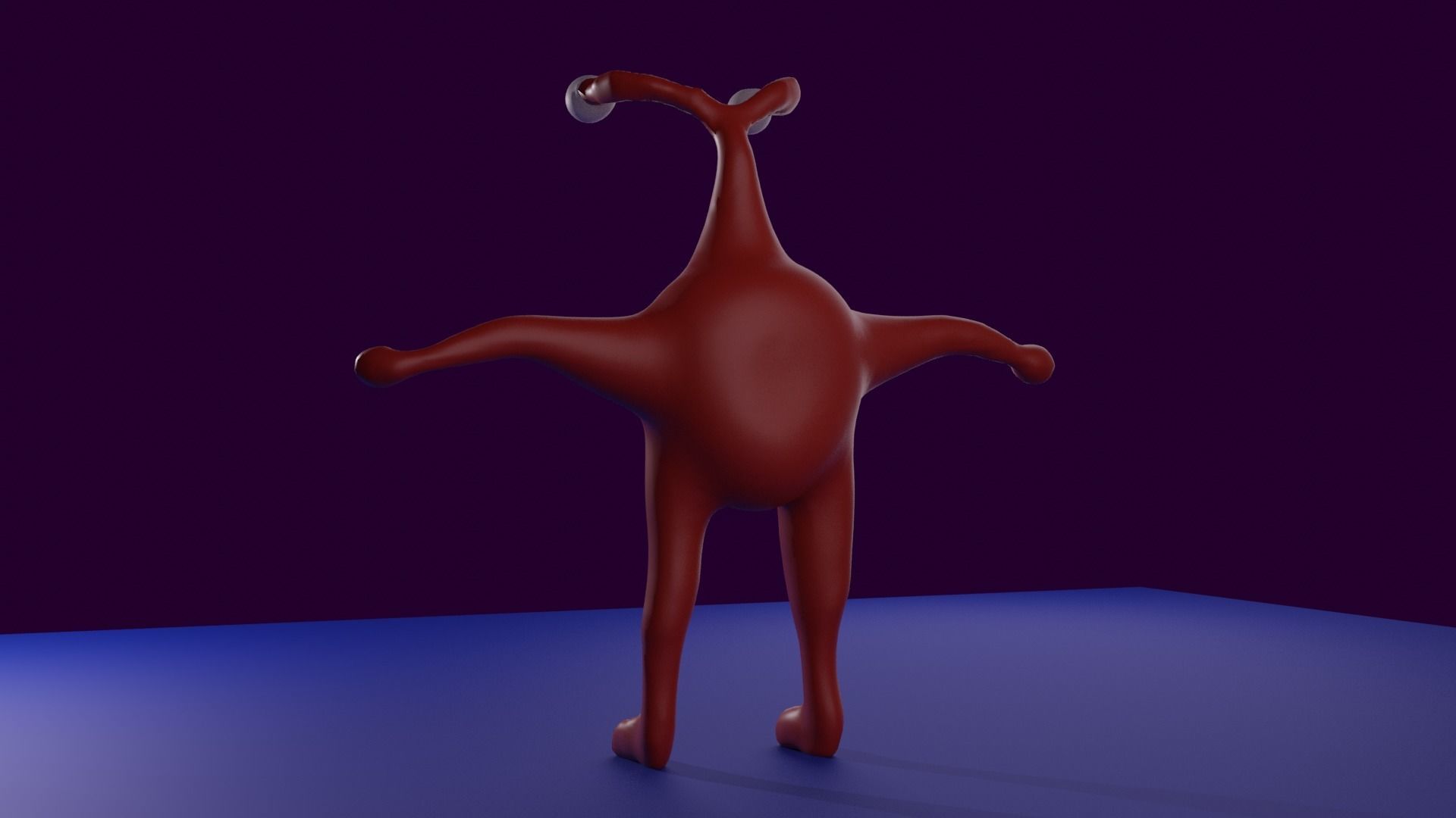 Creatures in various colors 3D model | CGTrader