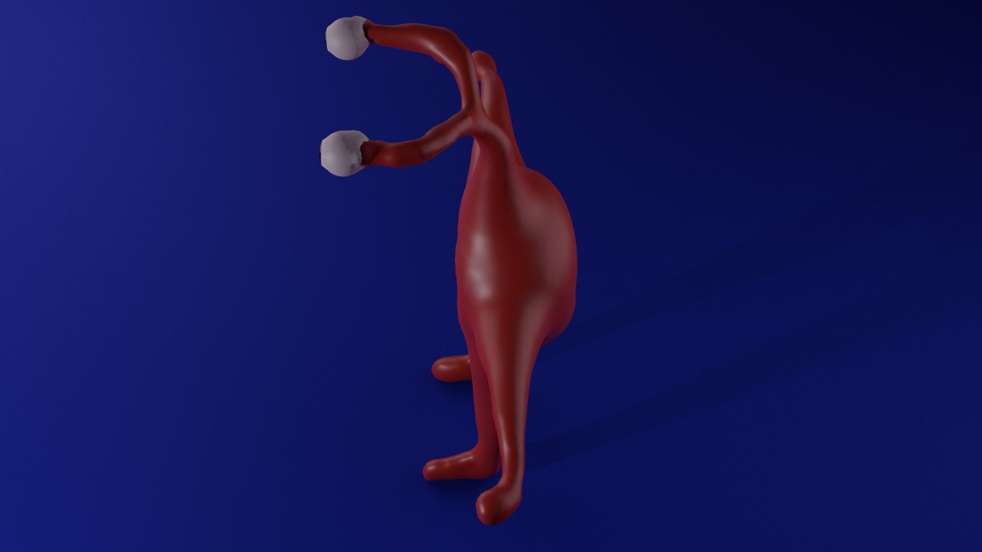 Creatures in various colors 3D model | CGTrader