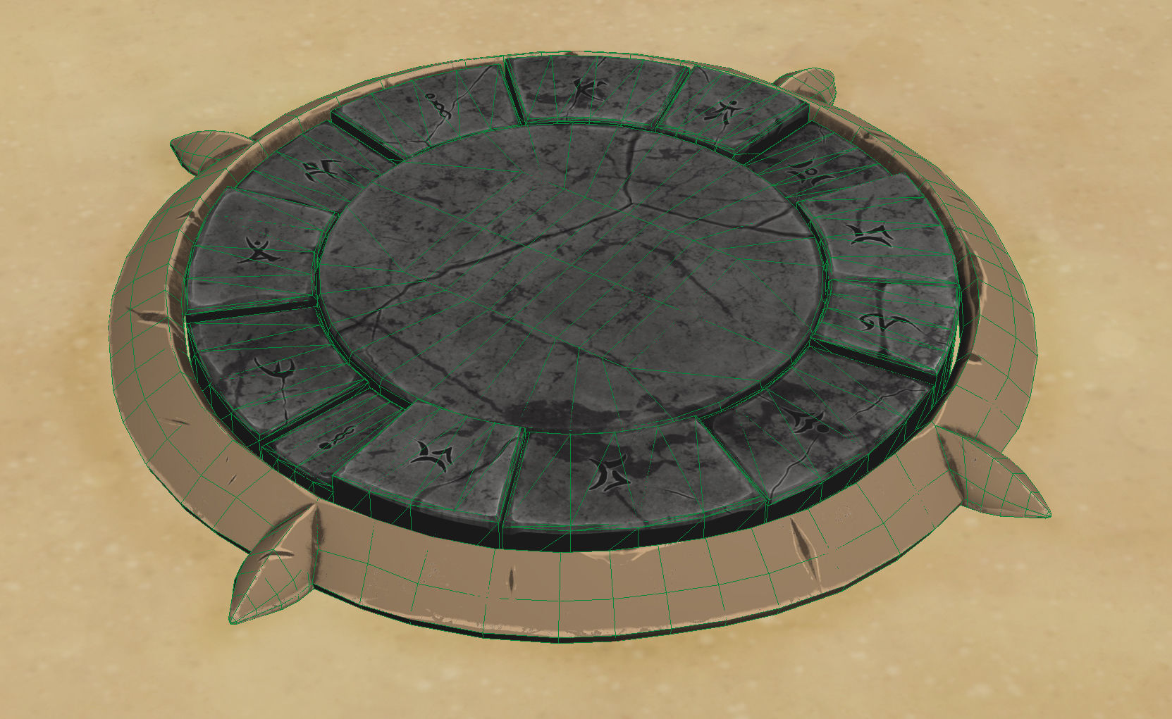 3D model Stylized Platform VR / AR / low-poly | CGTrader