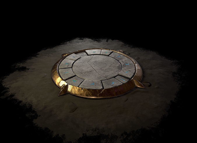 3D model Stylized Platform VR / AR / low-poly | CGTrader