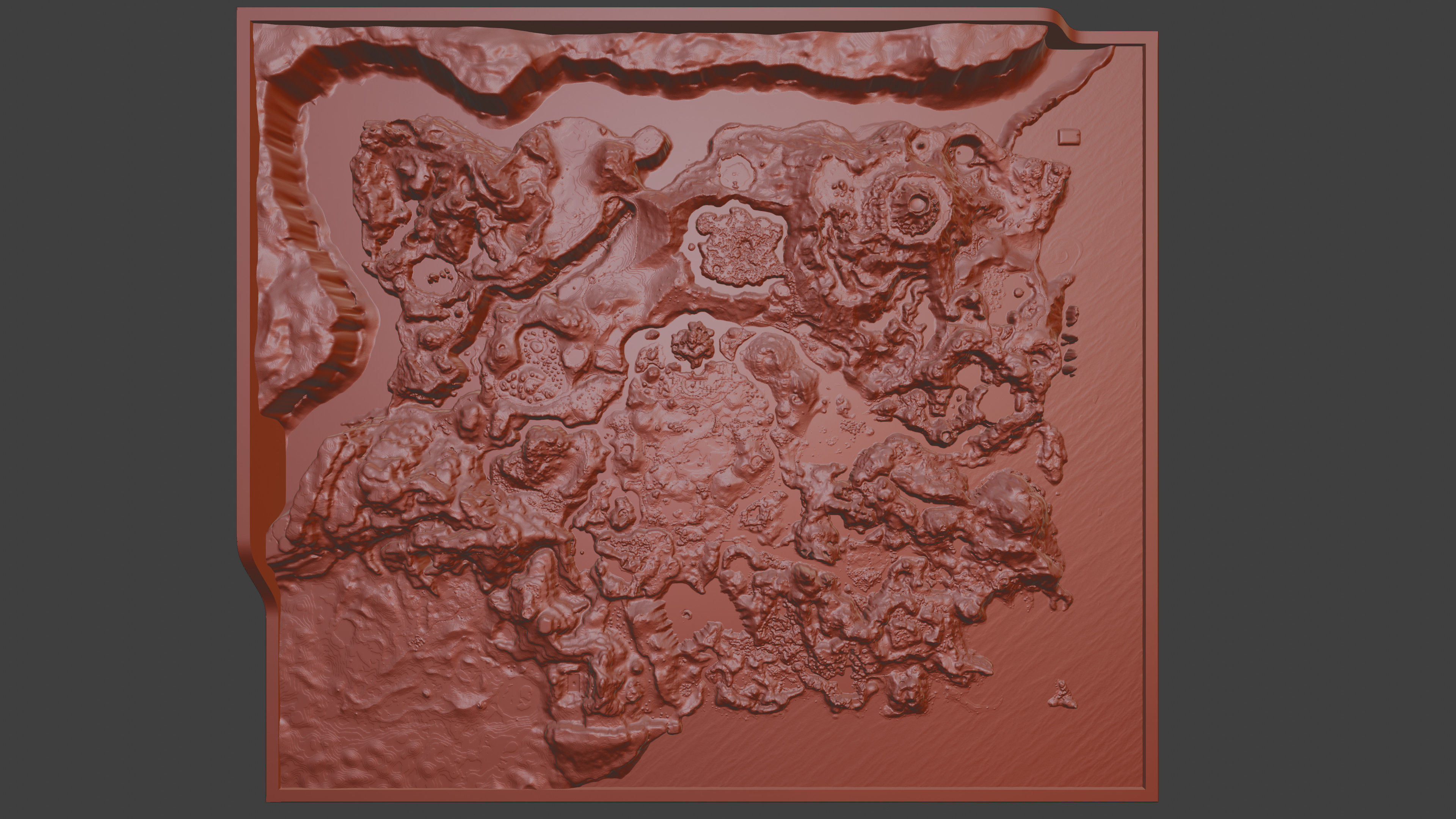 Hyrule Map for 3D Printing 3D model 3D printable | CGTrader