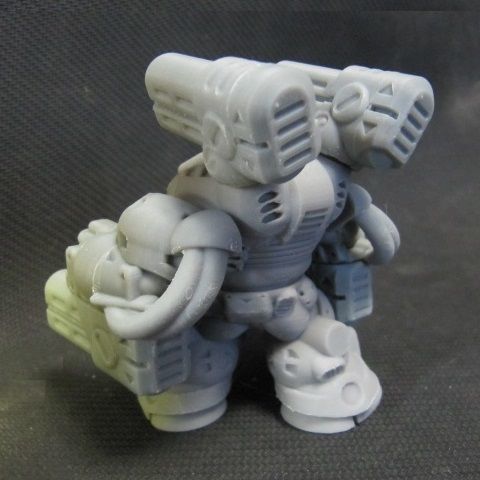 CHIBI-TECH SD - ION PULSE CANNON 3D model 3D printable | CGTrader