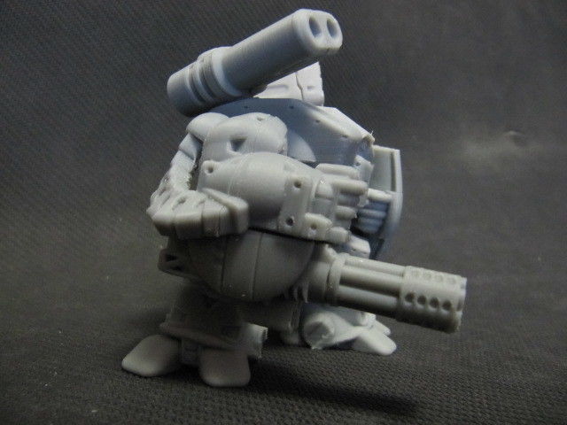 CHIBI-TECH SD - ION PULSE CANNON 3D model 3D printable | CGTrader