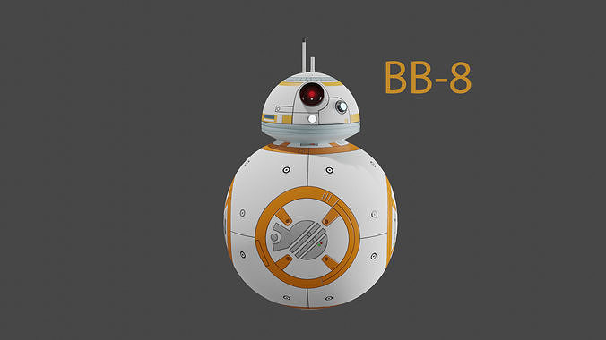 Droid BB-8 3D model | CGTrader