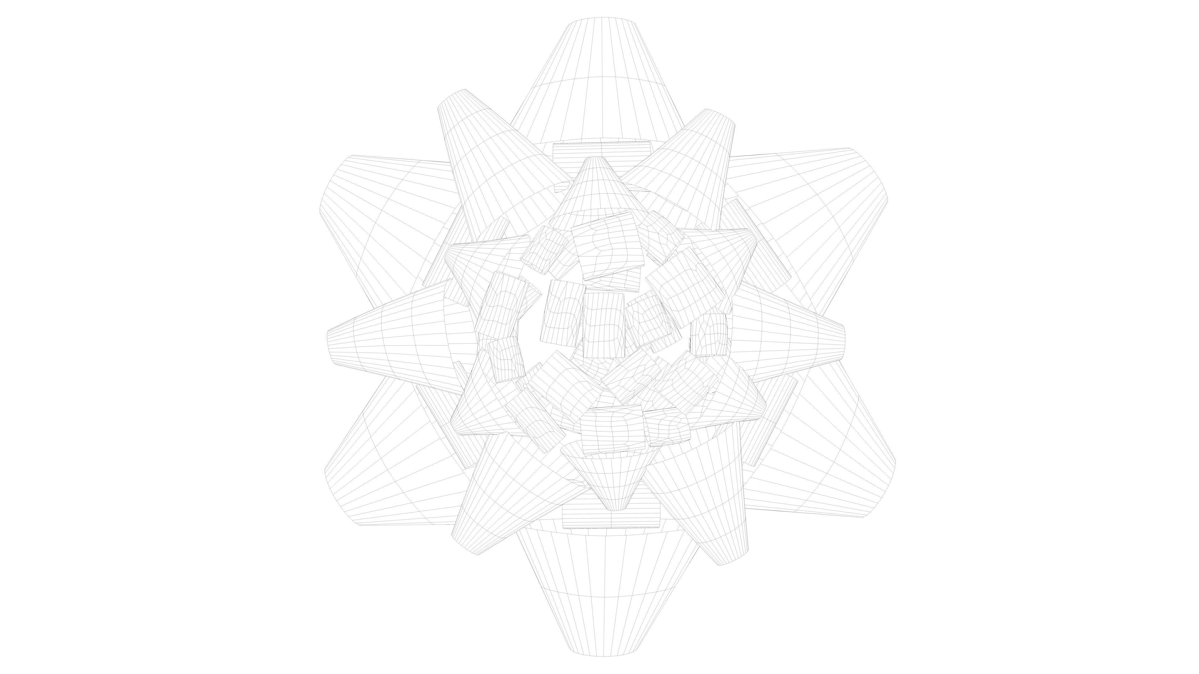 3D model Ribbons set VR / AR / low-poly | CGTrader