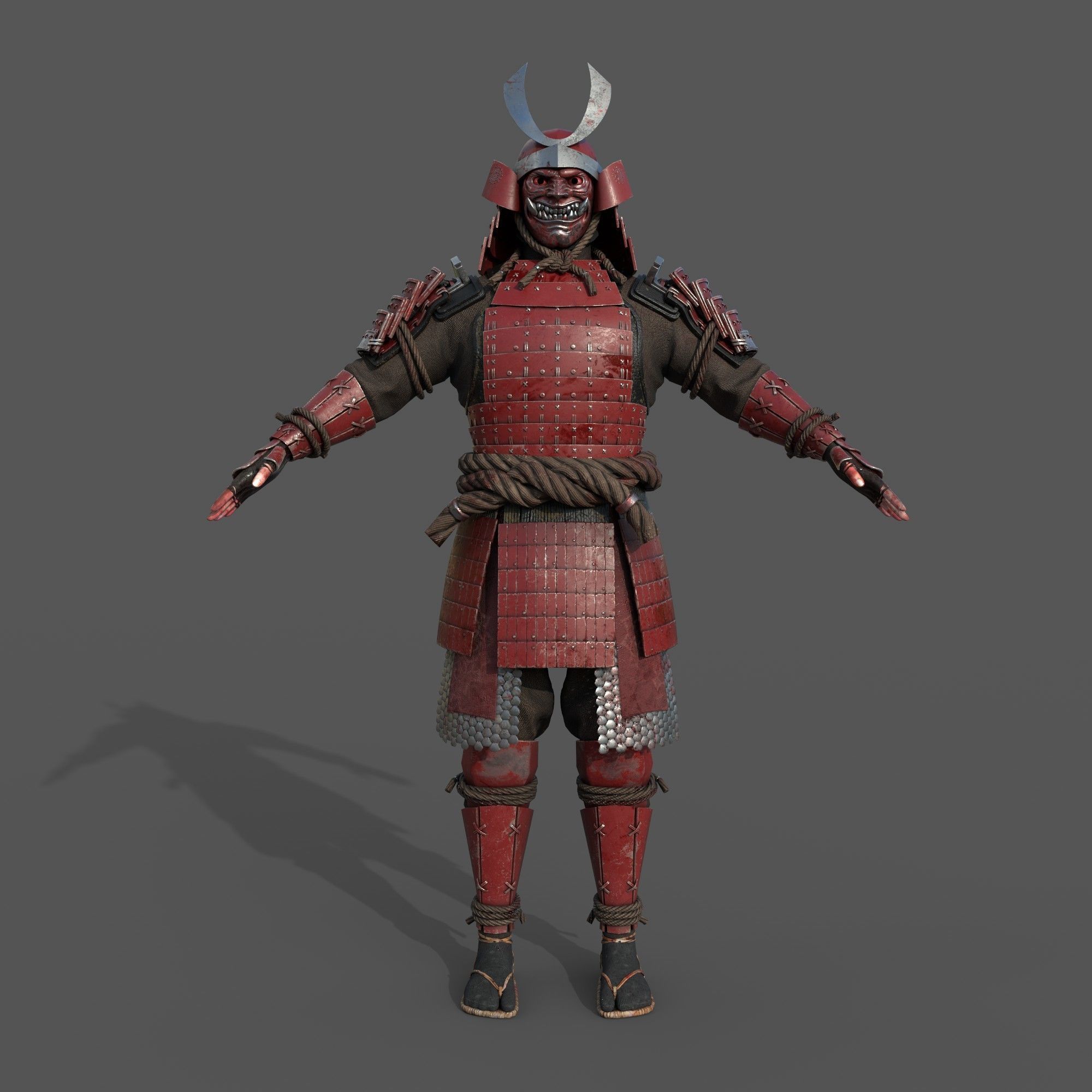 Samurai Armor 3D model | CGTrader