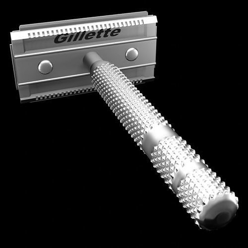 3D model Safty Blade Razor VR / AR / low-poly | CGTrader