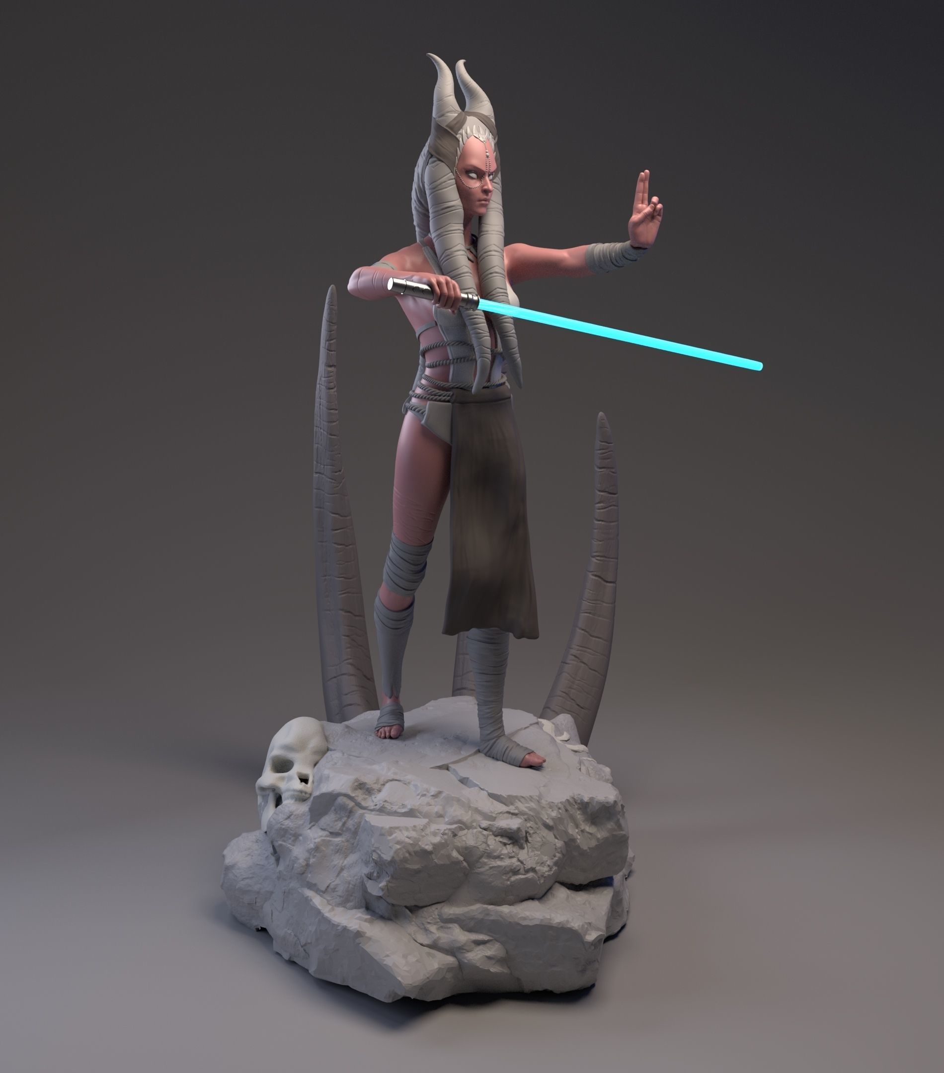 Shaak Ti Classic Outfit 01 3D model 3D printable | CGTrader