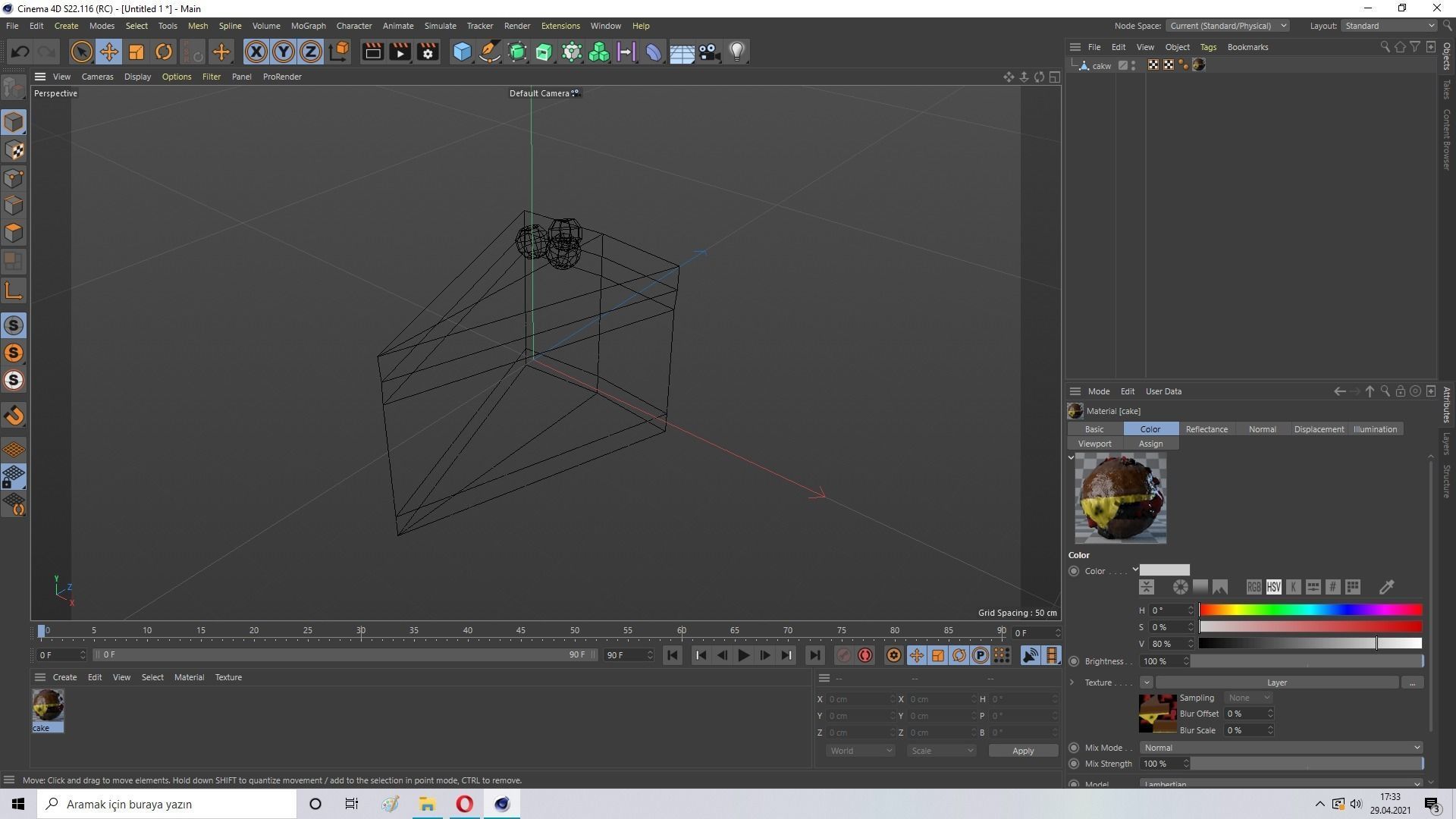 3D model Low Poly Cake piece of VR / AR / low-poly | CGTrader