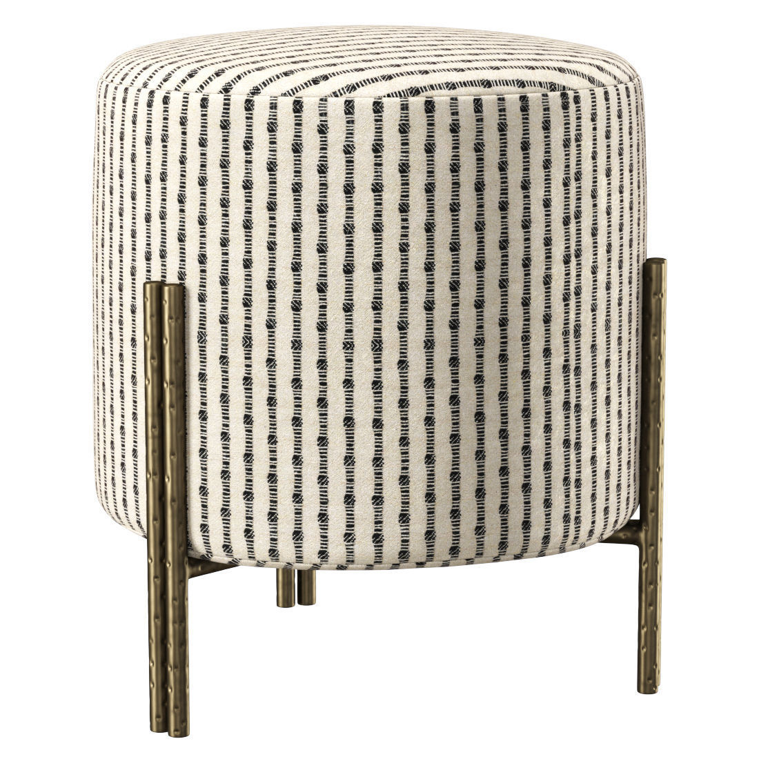 3D model Melange foot stool by Kelly Wearstler VR / AR / low-poly ...